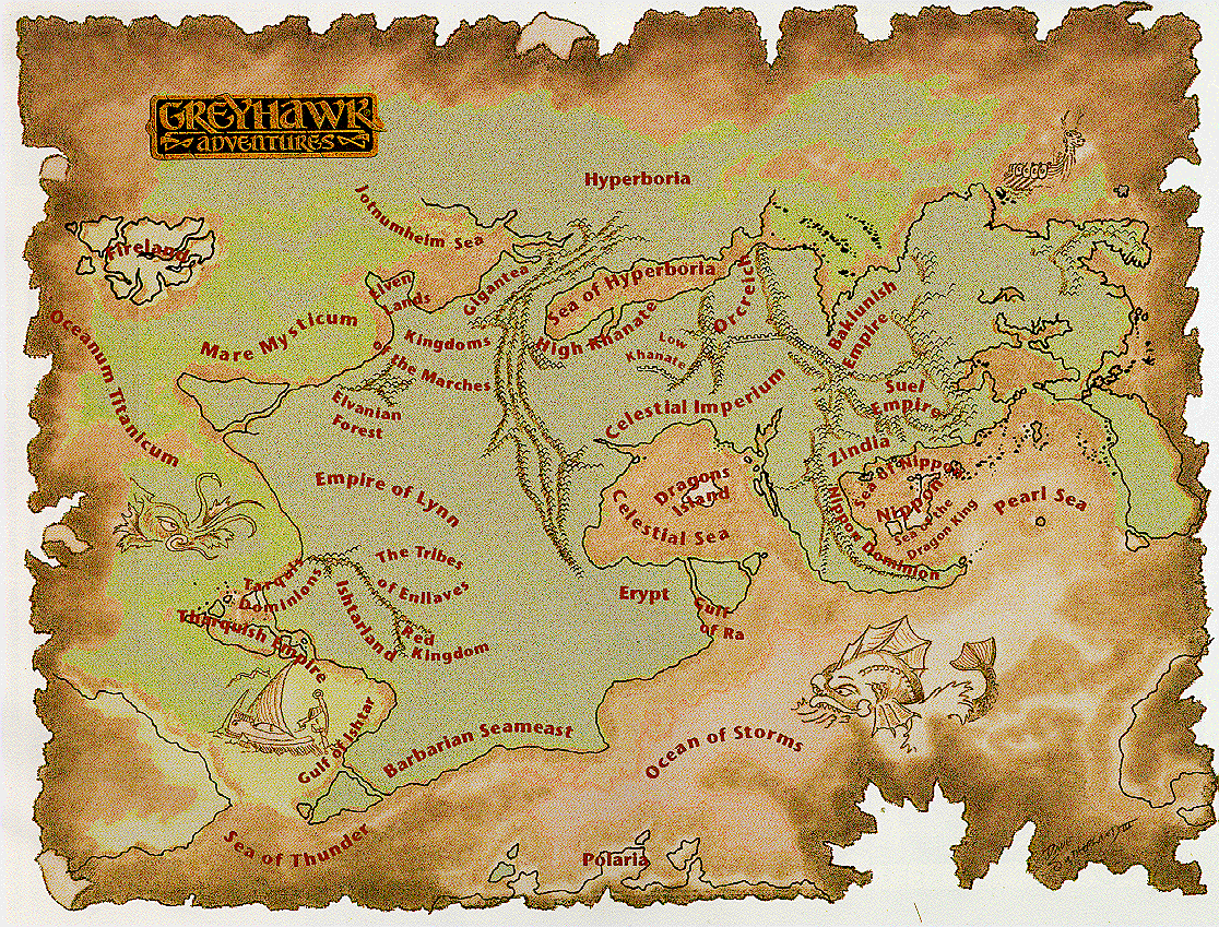 Western Oerik and “that map” – Greyhawk Grognard